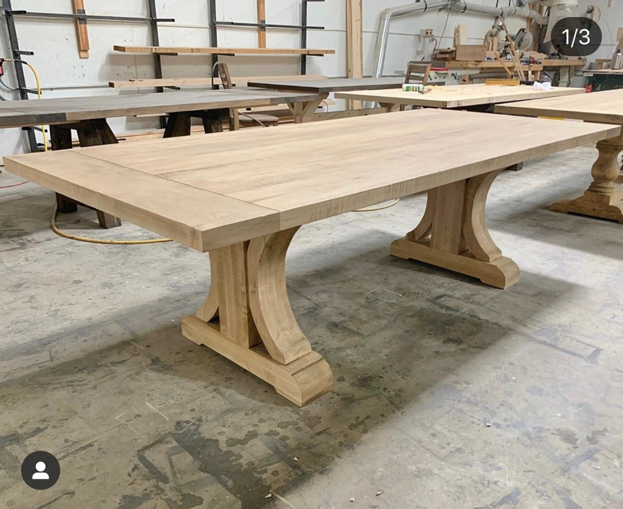 L.D. Jordan Table Co. | Solid Hardwood Dining Tables Handmade in Texas
